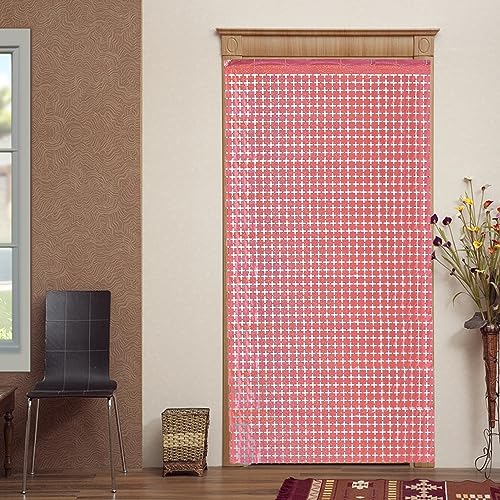 Tainrunse Sparkling Rectangle Backdrop Foil Fringe Curtain Shimmering Metallic for Durable Party Wall Decoration Reflective Pet Background with Self-Adhesive Rose Gold