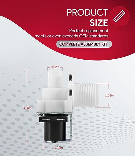 Replacement for Hoshizaki 3U0111-04 Water Valve, 120V, 60HZ, J248-072, HOS3U0111-04