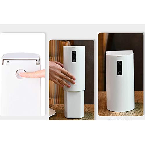 WPYYI Home Intelligent Automatic Induction Electric Rubbish Trash Can Smart Waste Bins Garbage Can Touchless Mini Trash Can