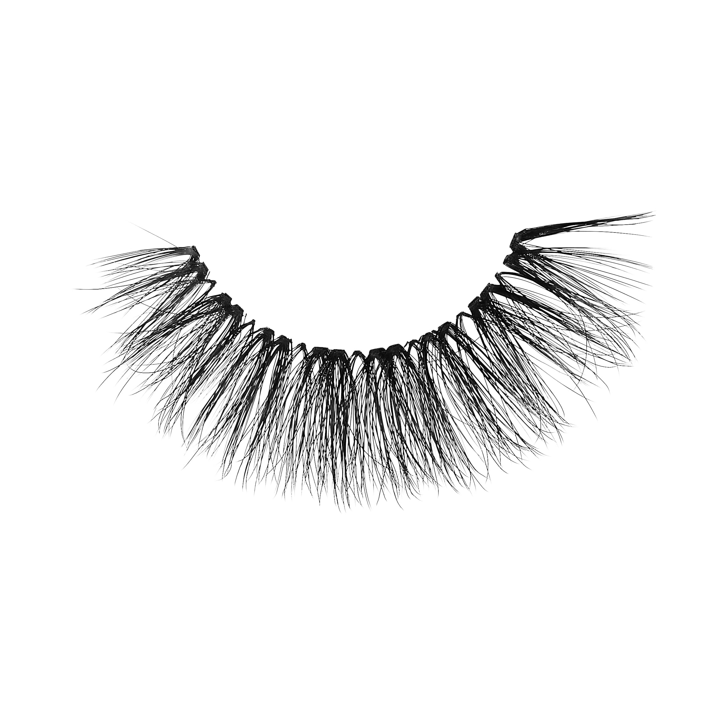 KISS Lash Couture The Muses Collection False Eyelashes, Duchess', 16 mm, Handmade, Refined Faux Silk, Contact Lens Friendly, Easy to Apply, Includes 1 Pair Reusable Strip Lashes