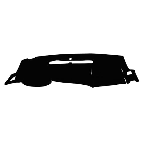 KEDAKEJI Black Dashboard Dash Board Cover Mat Carpet Compatible with 2007-2013 Chevrolet Silverado GMC Sierra