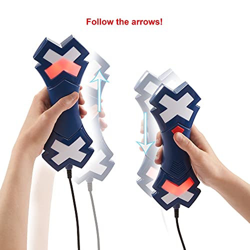 Mattel Games Crossed Signals Electronic Game with Pair of Talking Light Wands, Play Solo Or with Up to 4 Players, Move Wands Up, Down Or Shake, Gift for 8 Year Olds & Up, HCG57