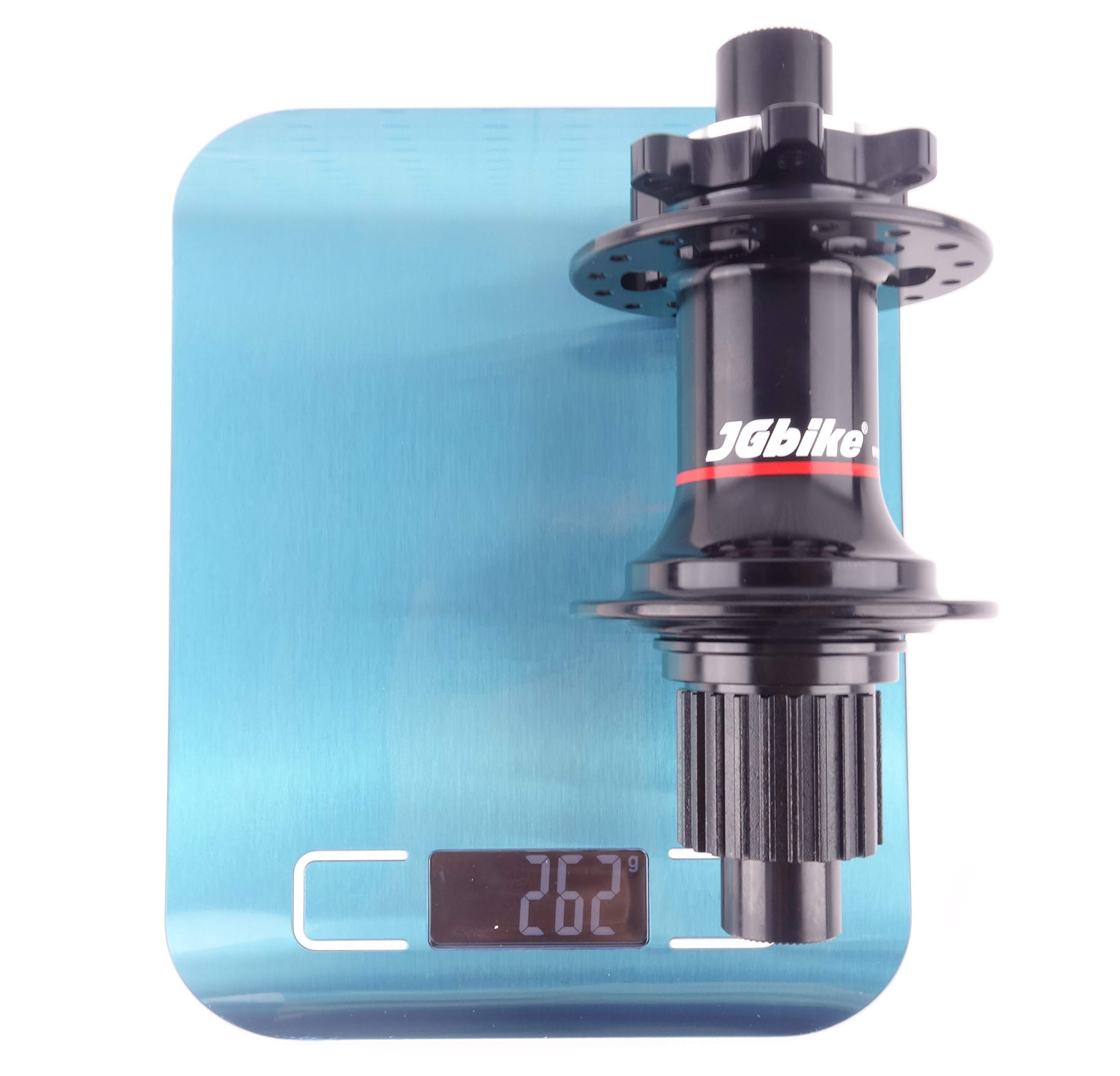 JGbike MTB 32 Hole Quick Release and Axle hubs for 6 Bolts Disc Brake Mountain Bike Bicycle, Front 100mm/Rear 135mm & Front 100mm/Rear 142mm, Including Exchange end caps