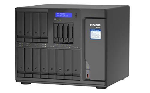 QNAP TVS-h1688X-W1250-32G High-speed media NAS with Intel® Xeon® W-1250 CPU and Two 10GbE Ports