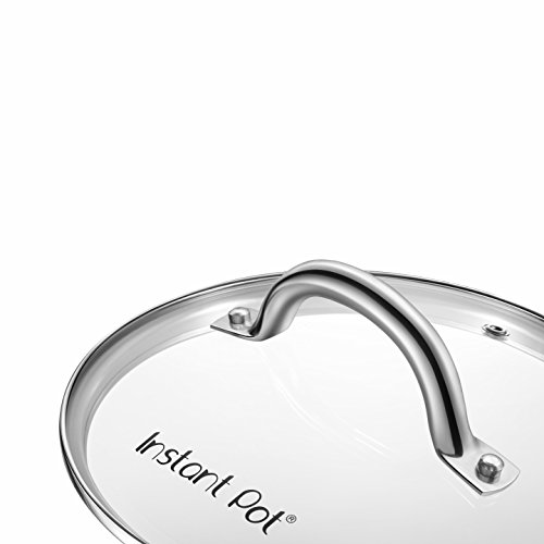 Instant Pot Tempered Glass lid β 9 in. (23 cm) - 6 Quart & Instant Pot Sealing Rings β 2-Pack, 6 Quart