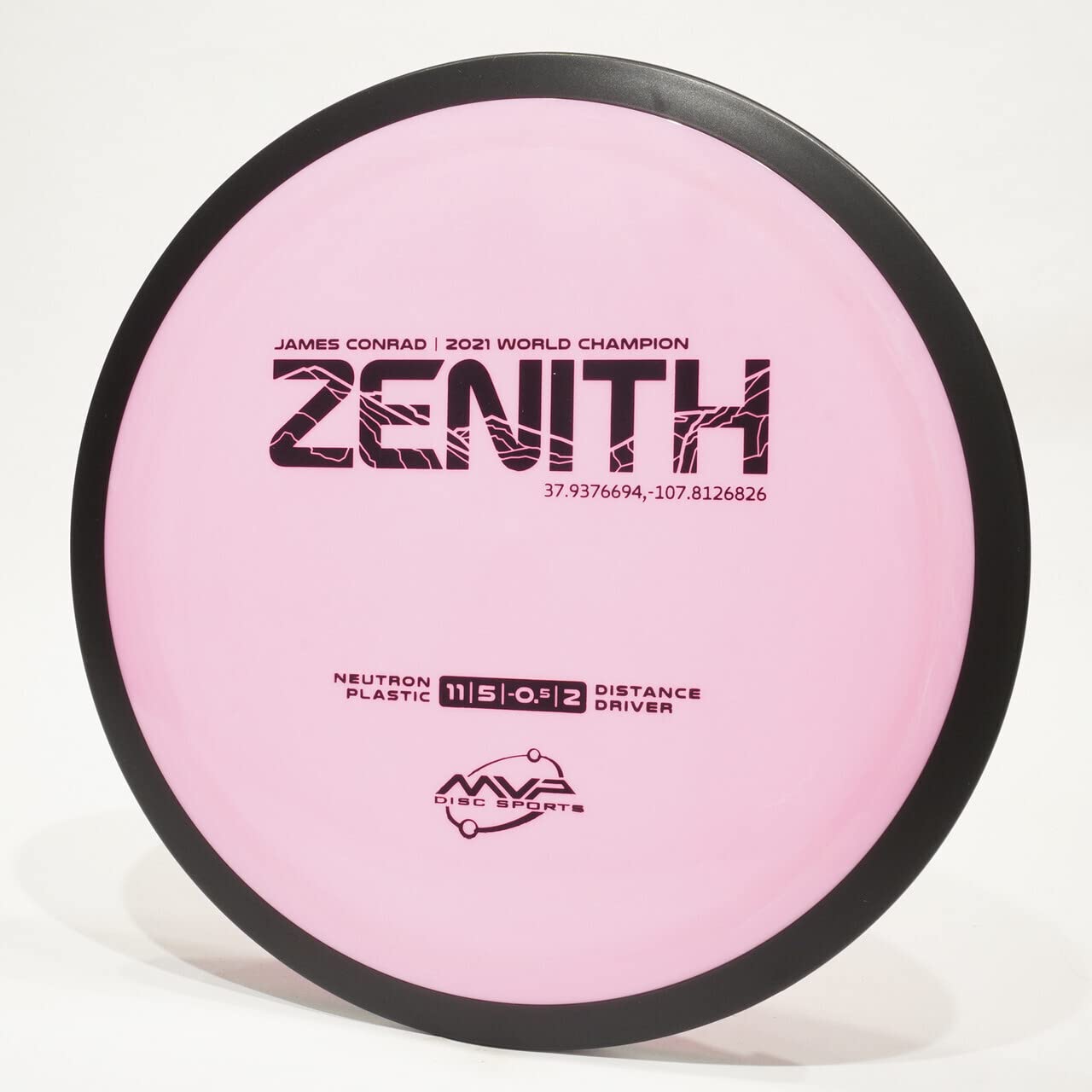 MVP Zenith (Neutron) James Conrad 2021 Distance Driver Golf Disc, Pick Color/Weight [Stamp & Exact Color May Vary] White 167-169 Grams
