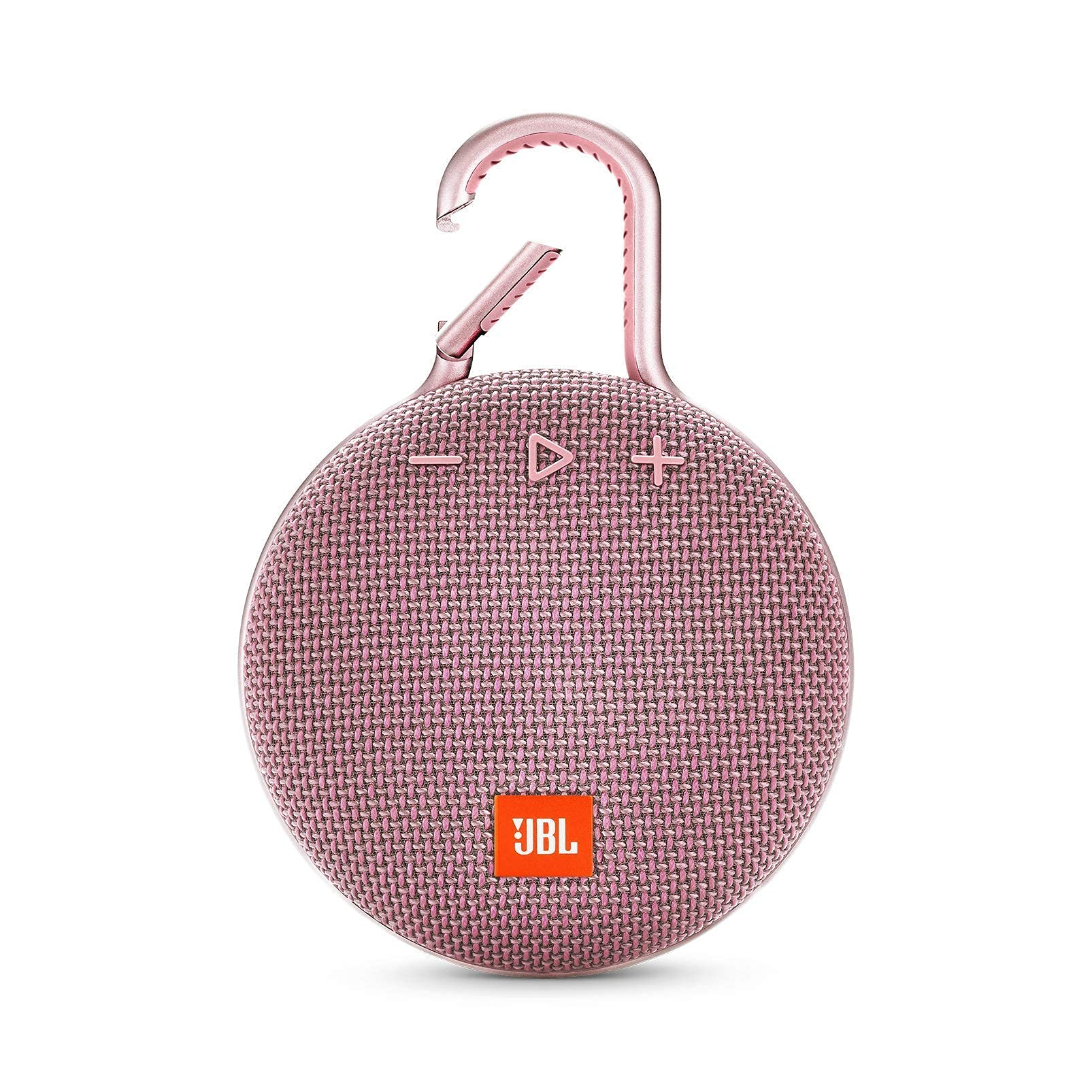 JBL Clip 3 Portable Waterproof Wireless Bluetooth Speaker - Pink (Renewed)