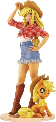 Kotobukiya My Little Pony: Applejack Bishoujo Statue, Multicolor