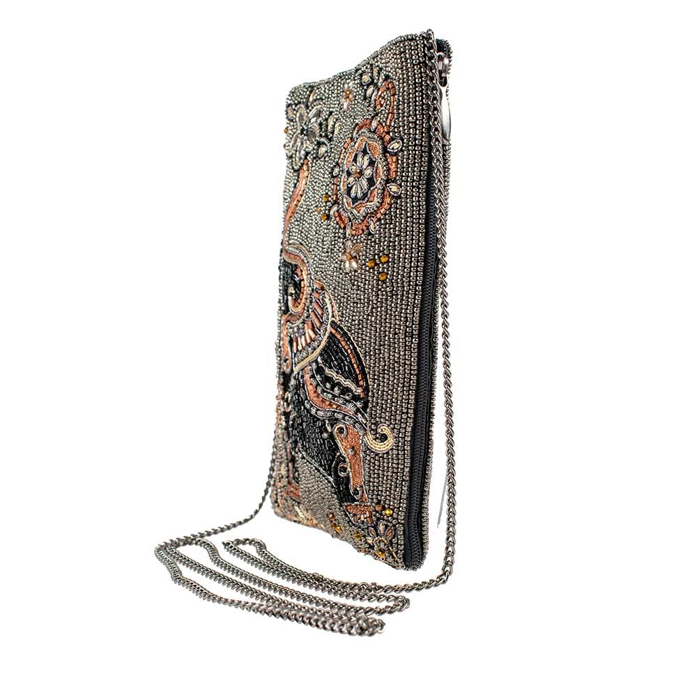 Mary Frances Elegant Elephant Crossbody Phone Bag, Multi