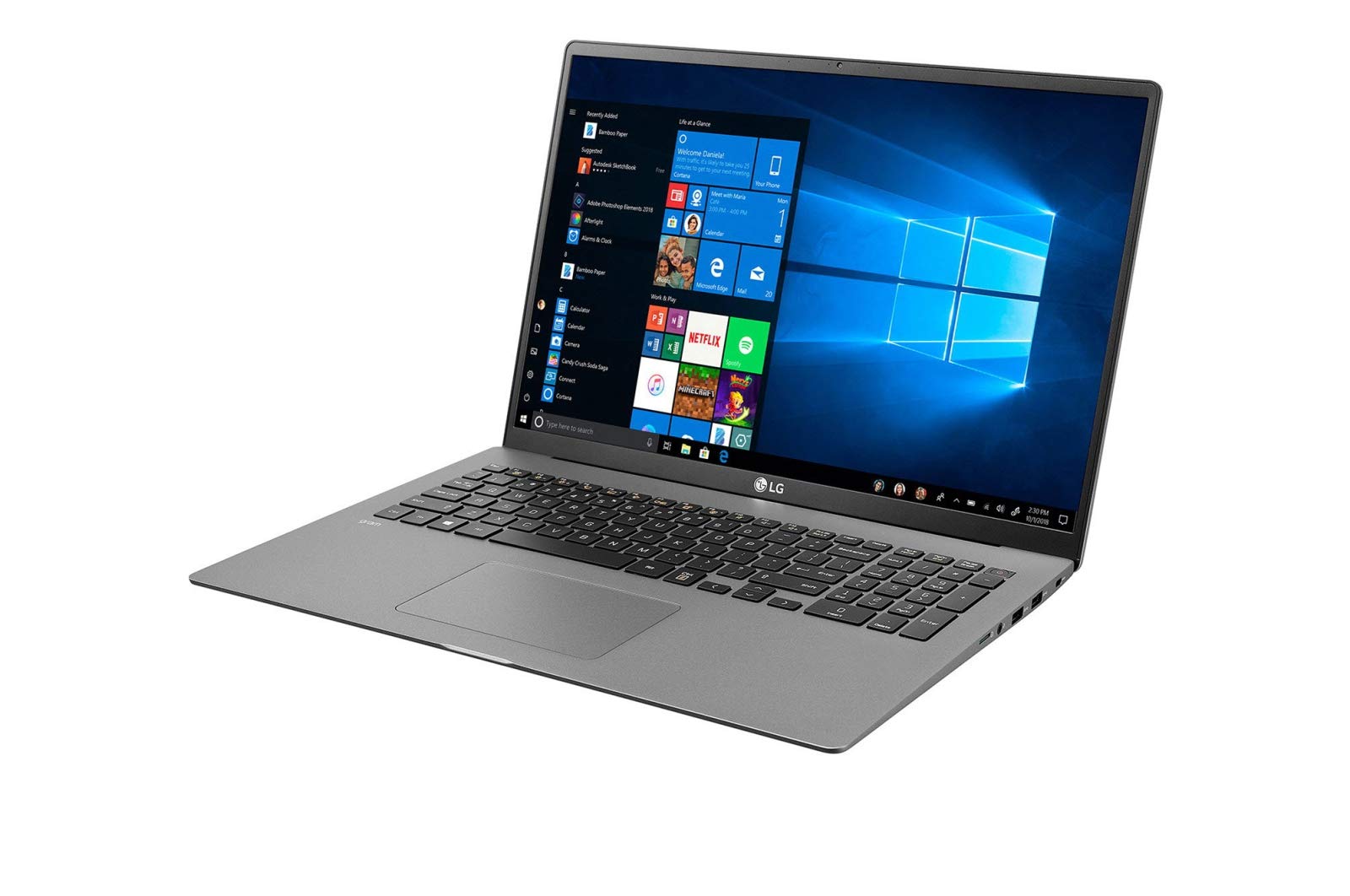 LG Gram 17" Intel i7-1065G7 16GB/512GB SSD Ultra-Slim Laptop - 17Z90N-R.AAC8U1