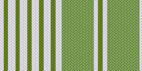 Stitch & Sparkles 100% Cotton Duck 45" Width Texture Stripe Bright Green Color Sewing Fabric by The Yard