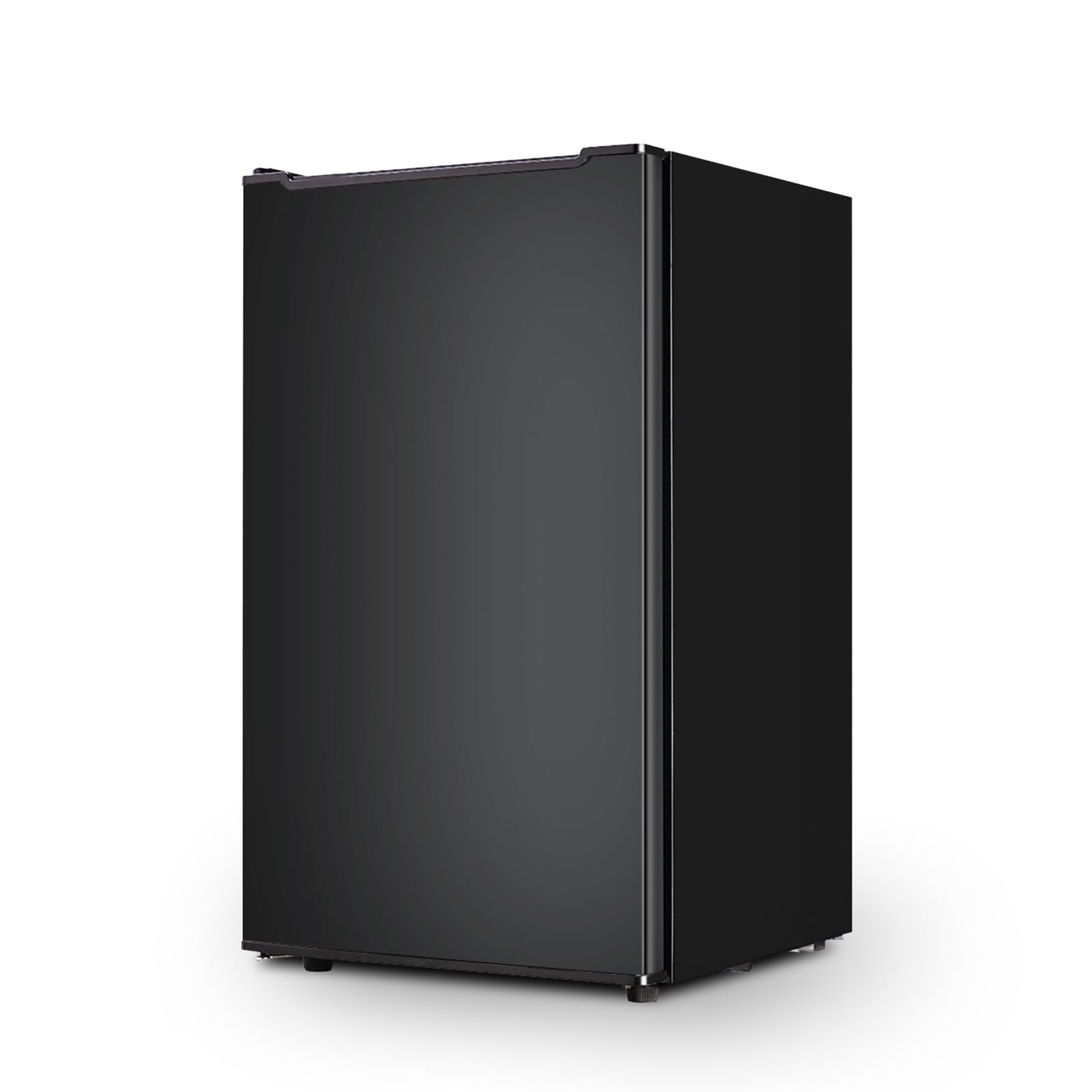 Tymyp Upright Freezer 3.6 Cu.ft Mini Freezer with Reversible Single Door, Undercounter Small Freezer with 3 Adjustable Thermostat for Home/Dorms/Apartment/Office (Stainless Steel)