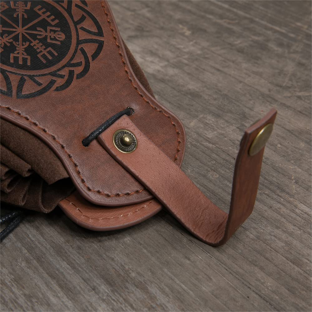 Portable Dice Tray,DND ,Dungeons and Dragons dice bag for Roleplaying Game and Other Uses (Wolf Head)