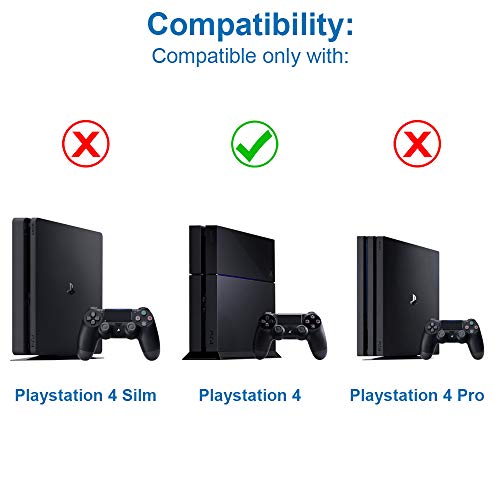 MMOBIEL Power Supply Cable Connector 4-Pin Replacement for PlayStation 4 PS4 ADP-240CR 65mm Including TR8 Screwdriver