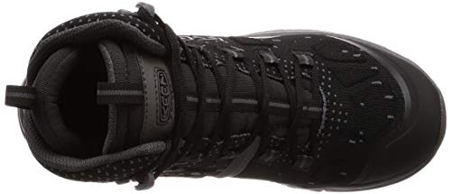 KEEN Women's Terradora EVO MID Hiking Boot, Black/Magnet, 5.5 M US