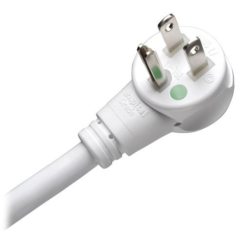 TRIPP LITE SPS606HGRA Surge Protector Strip Medical RT Angle Plug 6 Outlet 6-Feet Cord Light Gray