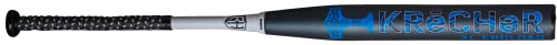 Worth | 2022 | KRECHER | XL | USA/ASA Slowpitch Softball Bat | 13.5" Barrel | 34" x 26 oz & Grip-N-Rip Bat Grip Taper, Night Camo