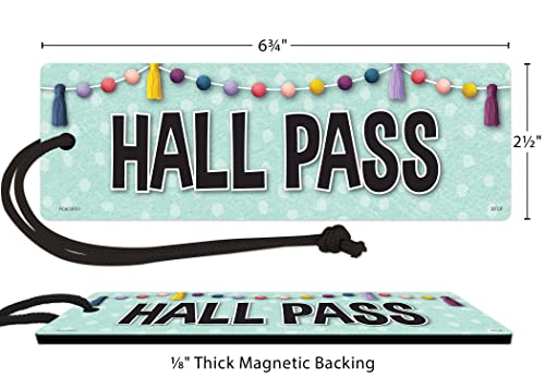 Teacher Created Resources Oh Happy Day Magnetic Hall Pass (TCR77518)