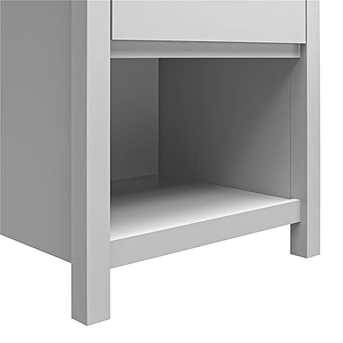 Little Seeds Monarch Hill Haven Kids' Nightstand, Dove Grey