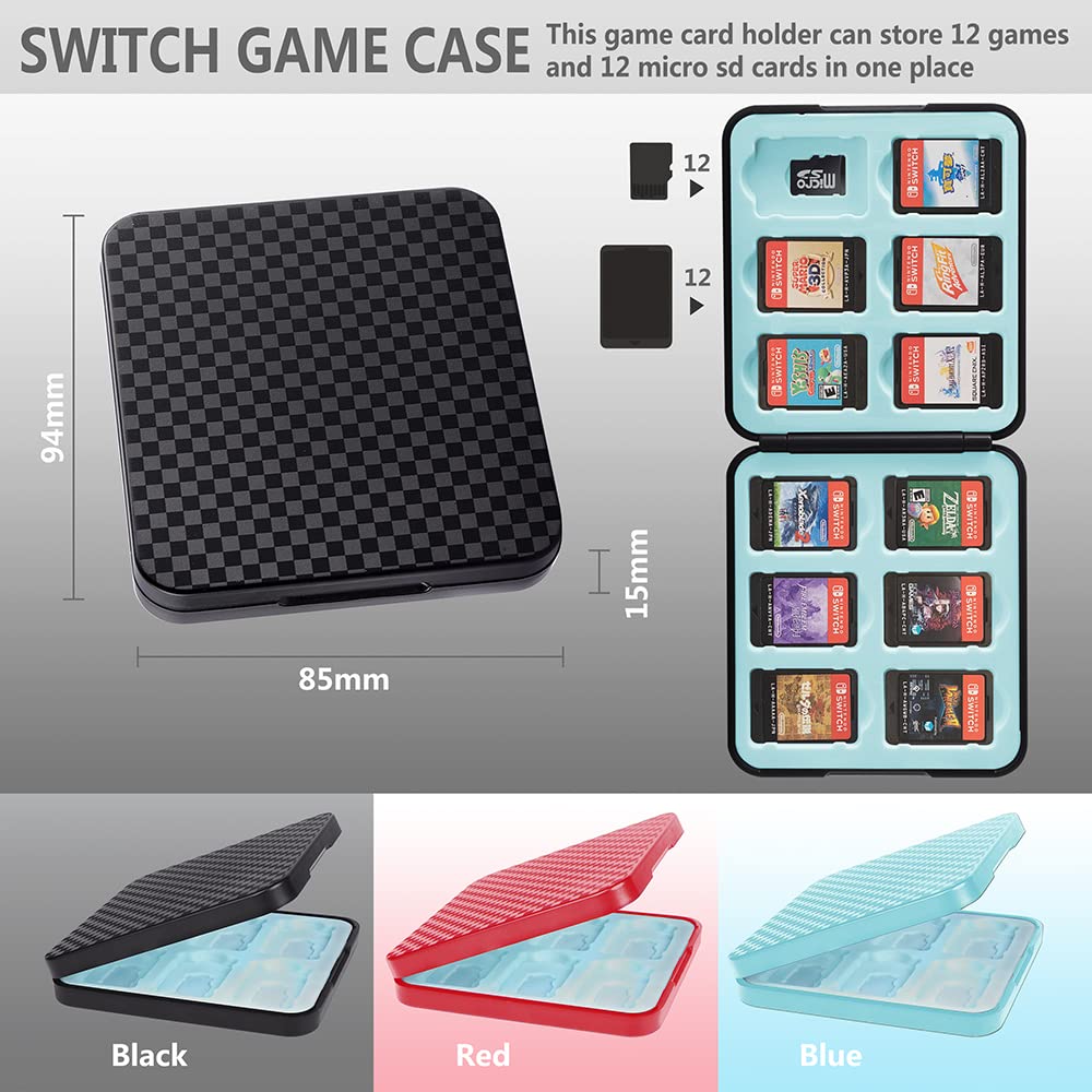 omarando Crossbody Travel Bag for Steam Deck,Shoulder Bag for Switch OLED ,Storage bag for Switch Lite,with Switch Game Card Case ,Storage 12 Game Cards & 12 Micro SD Card (White)