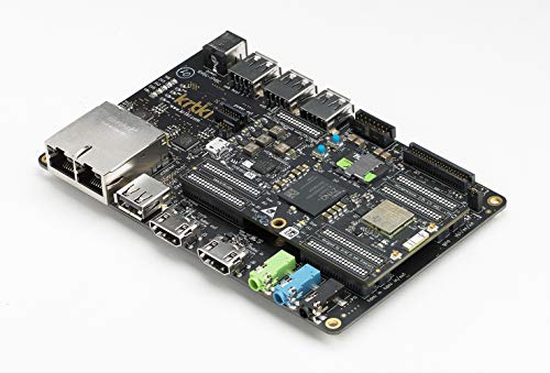 krtkl piSmasher snickerdoodle Baseboard โ Single-Board Computer with HDMI in/Out, Dual Gigabit Ethernet, Audio Line in/Out/Headset, 4X USB 2.0, 25 I/O, and JTAG