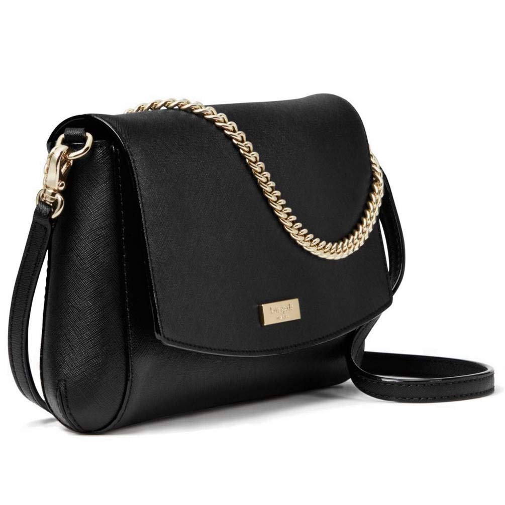 Kate Spade New York Greer Laurel Way Crossbody Purse (Black)