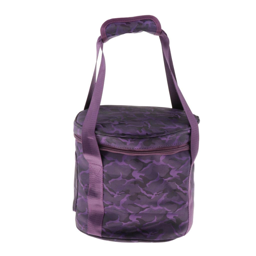 LoveinDIY Thicken Double Zipper Carrier Bag for Singing Bowl Travel Carry Case Protector - 10inch Camouflage,6900b20e92fbcce637e455560a2adcd0