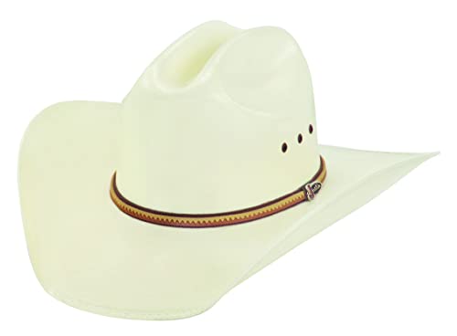 Justin mens 10x La Grange cowboy hats, Natural, 7 1 4 US
