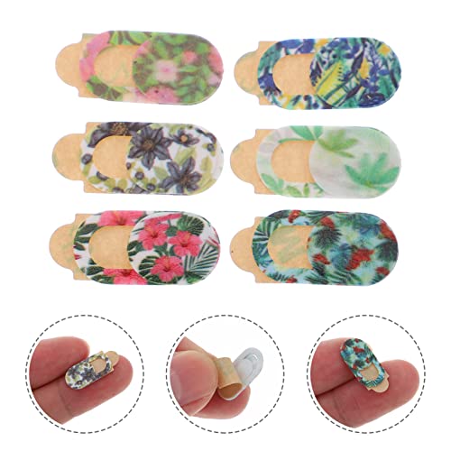 SOLUSTRE Laptops 6PCS Webcam Cover Slide Tablet Laptop Camera Cover Web Blocker Privacy Cover Slide Slides