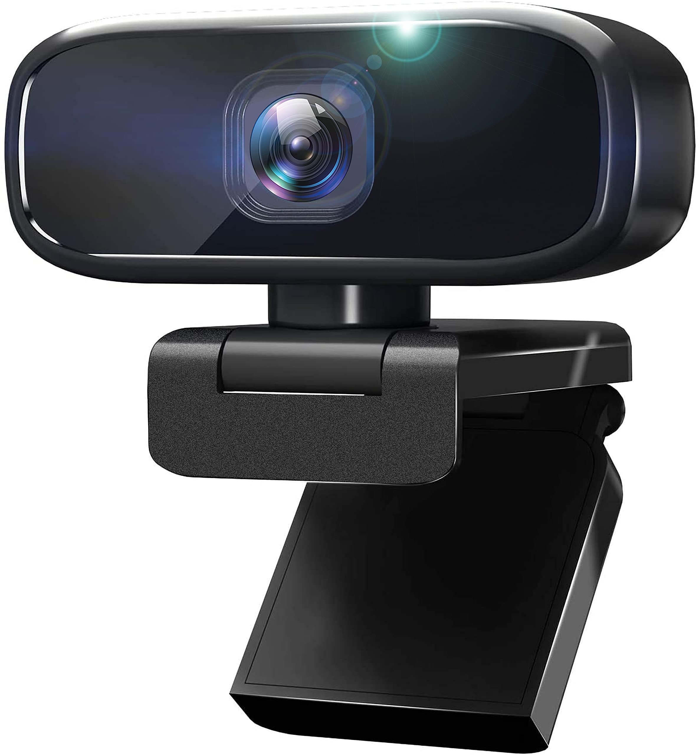 intpw 1080P Webcam with Microphone for Desktop, Web Cameras for Computers & Laptop, Streaming USB Webcam for Online Teaching and Gaming, PC Camera Compatible with Zoom/Skype/Facetime/Teams