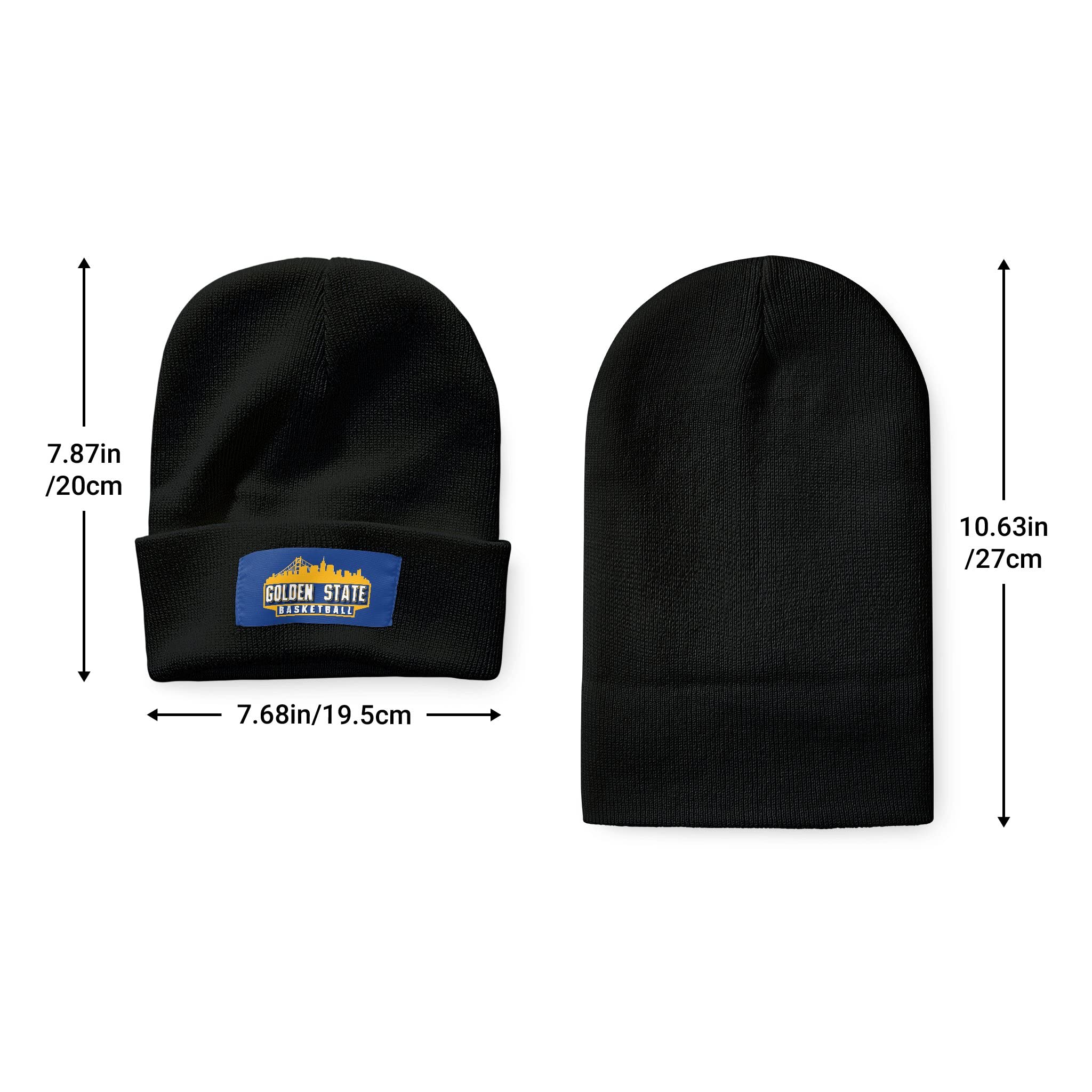 Naitmsad Lisabridal Winter Team City Black Beanie Hats Knit Warm Cap for Men Women