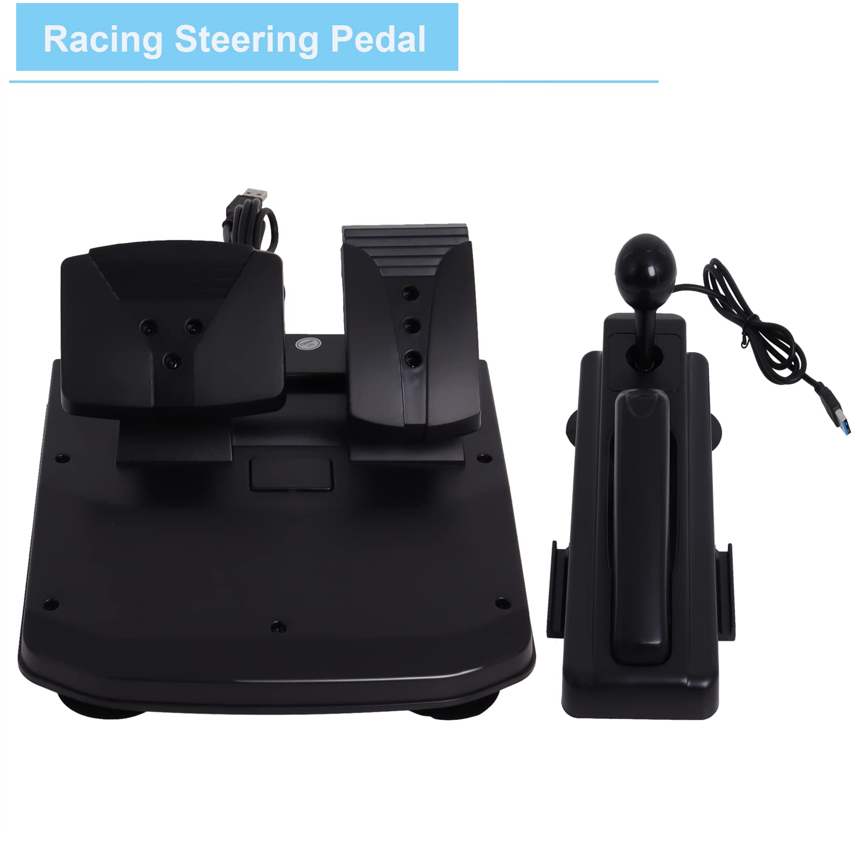PXN Gaming Racing Steering Wheel 270/900 Degree for Compatible with PS4 PS3 PC XBOX 360 XBOX ONE NS SWITCH ANDROID Driving Force Steering Wheel with Pedals