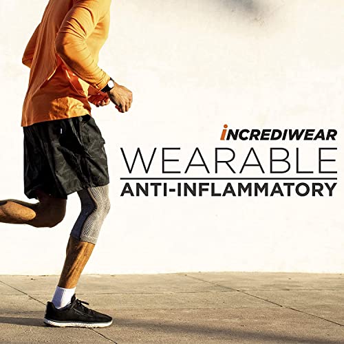 Incrediwear Elbow Sleeve β Elbow Brace for Elbow Support, Joint Pain Relief, Inflammation Relief, and Circulation, Tendonitis, Golf and Tennis Elbow Brace for Women and Men (Grey, Small/Medium)