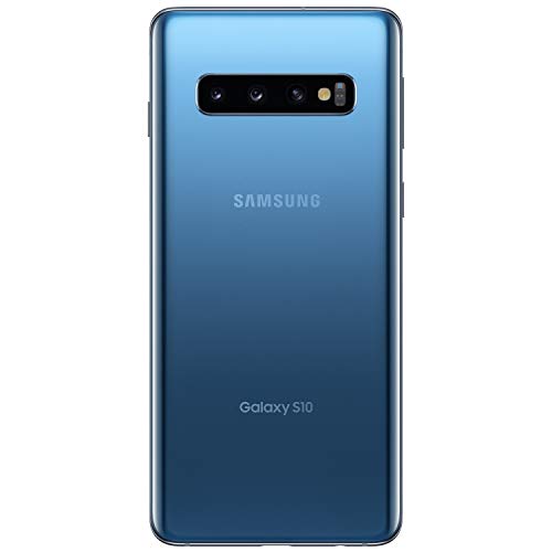 Samsung Galaxy S10 Factory Unlocked Android Cell Phone | US Version | 512GB of Storage | Fingerprint ID and Facial Recognition | Long-Lasting Battery | U.S. Warranty | Prism Blue