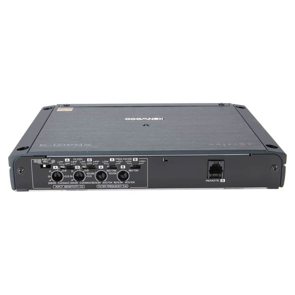 Kenwood Excelon Reference XR401-4 4 Channel Amplifier (Renewed)