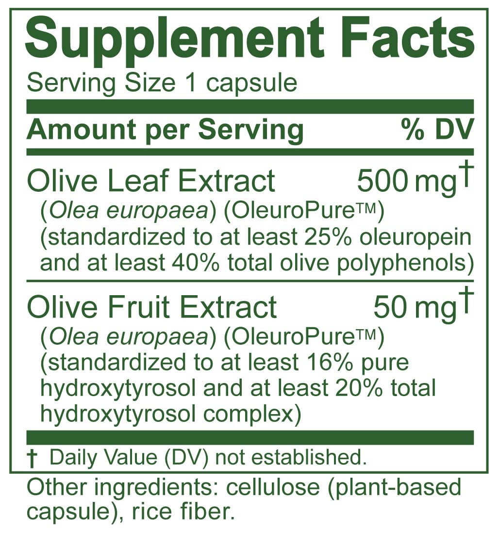 Island Nutrition, Olive Leaf Extract Capsules – 25% Oleuropein (40% Total Polyphenols), Plus 20% Hydroxytyrosol Complex – 100% Grown & Extracted in Spain (90 Capsules)