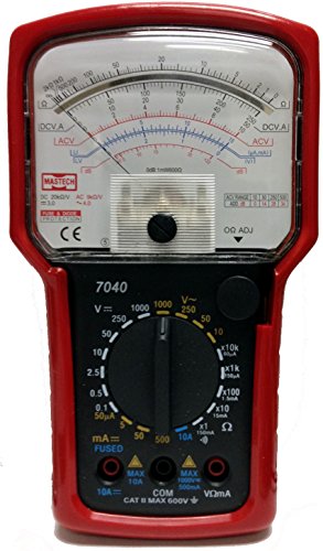 Tekpower TP7040 20-Range AC/DC Analog Multimeter General Purpose with High Accuracy and Well Built Details, Strong Needle