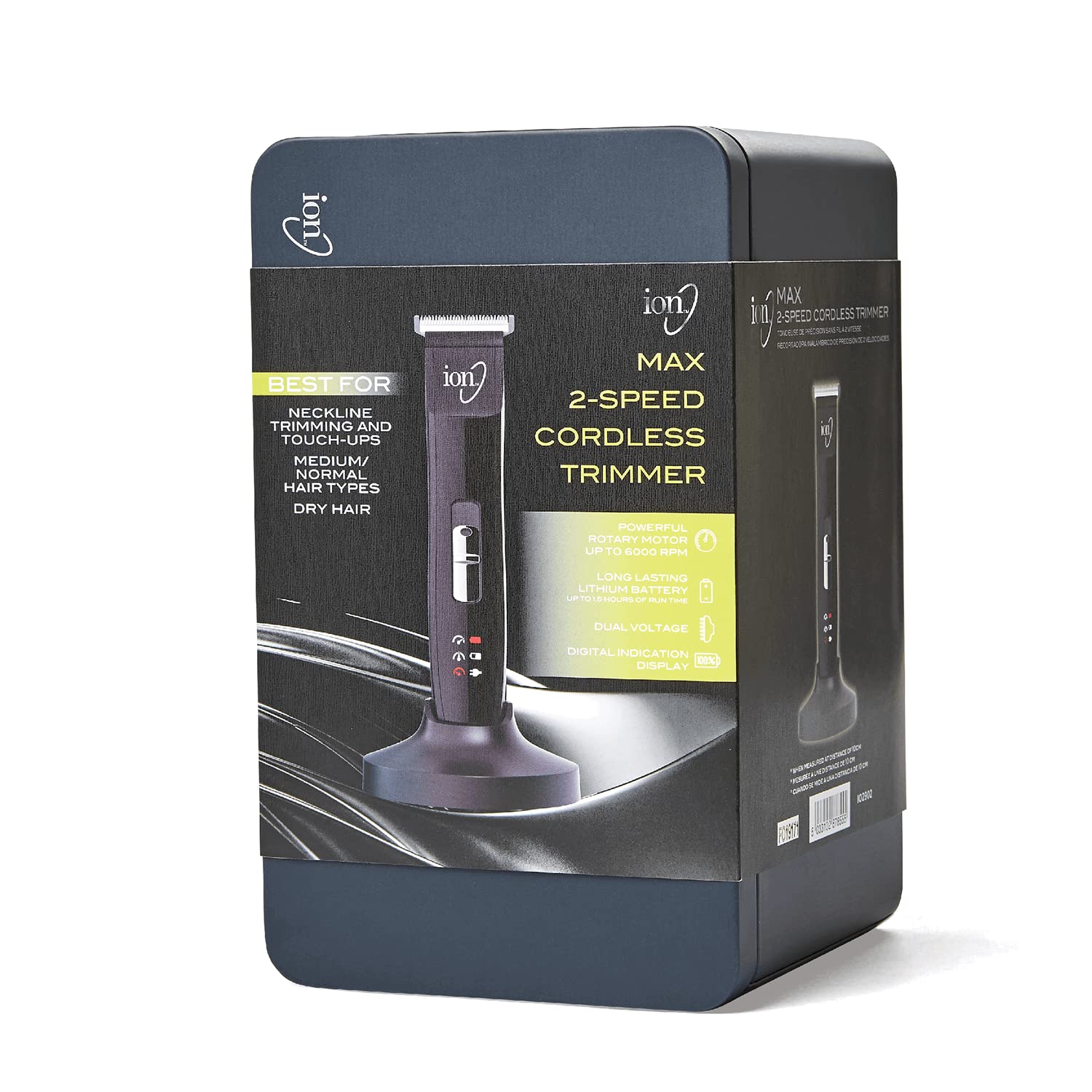 ion MAX 2-Speed Cordless Trimmer
