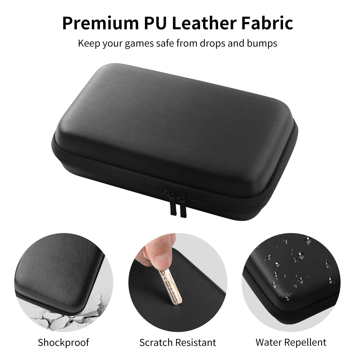 moleve 80 Switch Game Card Case for Nintendo Switch, Switch card Holders, Storage Case for Nintendo Switch PS Vita Physical Games and SD Cards - 80 Slots