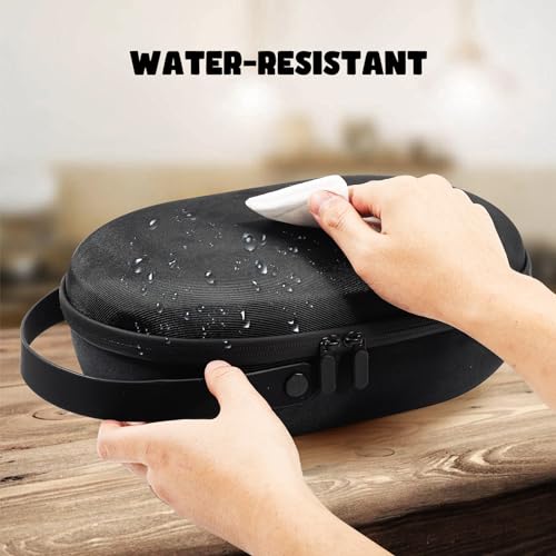 ProCase Carrying Case for Meta Quest 3 VR Headset & Gaming Controller, Shockproof Storage Case Bag for Oculus Quest 3 Elite Strap & Battery & Other Accessories with Handle & Lens Cover -Grey