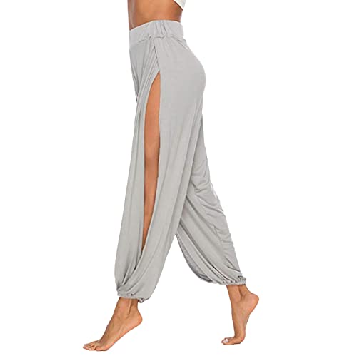 uhnmki Tearaway Warm Up Sweatpants Women Side Split Snap Relaxed Fit Joggers Athletic Workout Pants Baggy Lounge Trousers