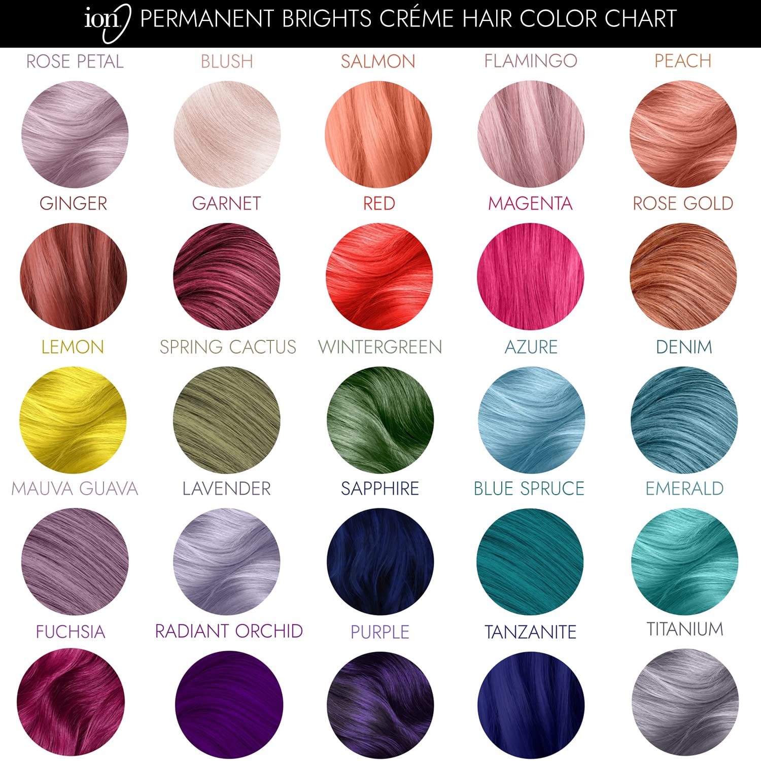 Ion Permanent Brights Creme Hair Color Sapphire Sapphire