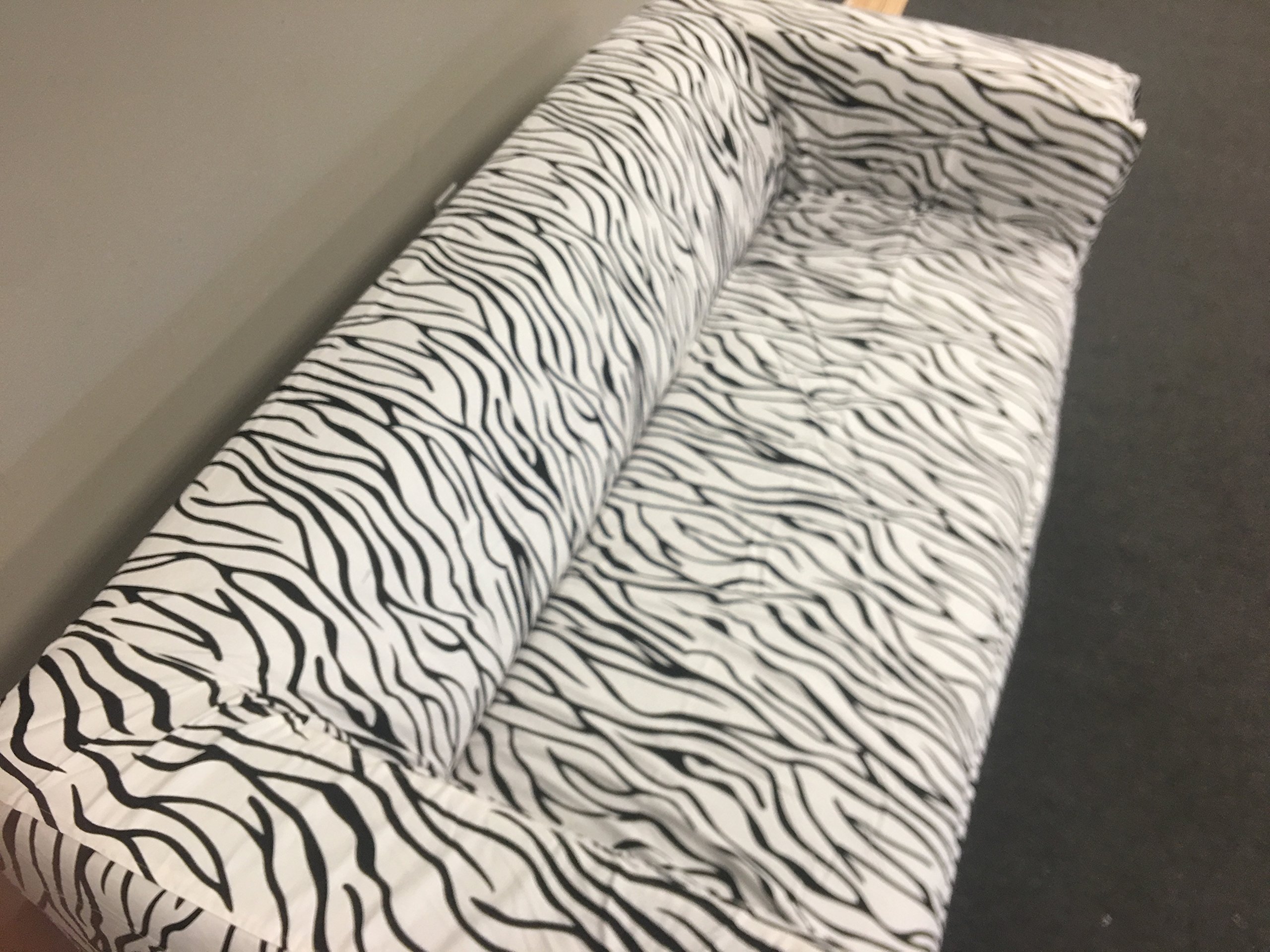 KAO Mart Removable Sofa Slipcover Cover Fits Only for IKEA Klippan Sofa Zebra Animal Print