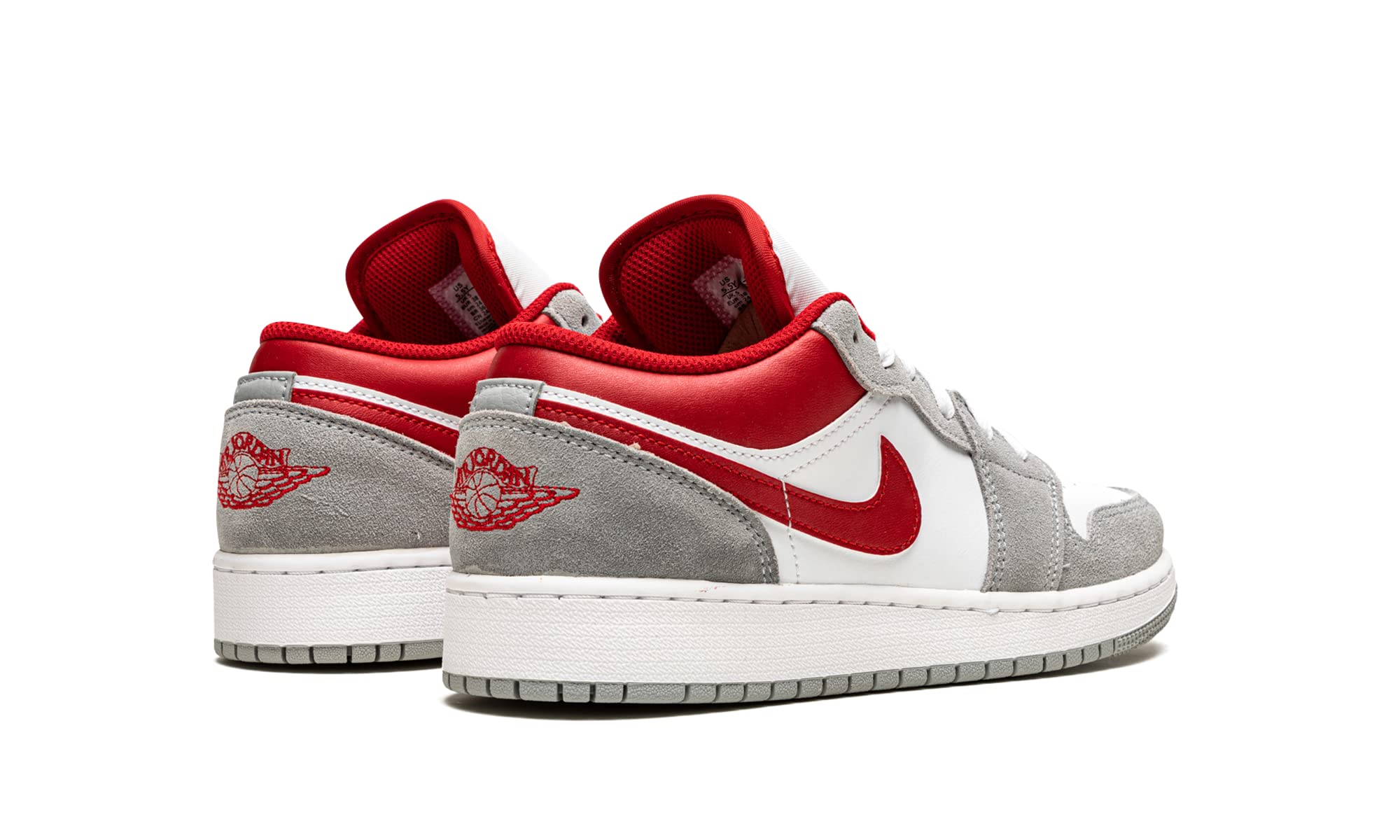 Jordan Youth Air Jordan 1 Low SE DM0589 016 Smoke Grey Gym Red - Size 4.5Y