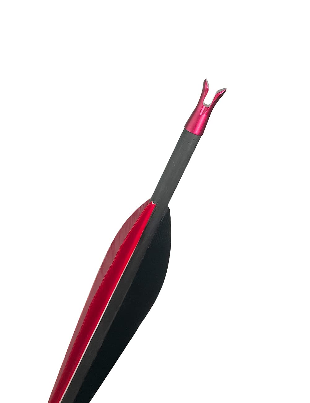 longbowmaker Aluminum Speed Nocks with .244β Internal Diameter for Carbon Arrows Archery Arrows Nock Ideal for Horseback Archery and Speed Shooting Practice 6/Pack