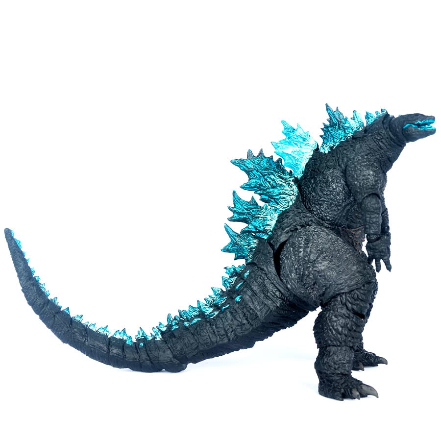 JTXSMP Movable Joints Godzilla Action Figure Movie Model King Kong Vs Anime Atom Attack Monster Toys (6.3in)