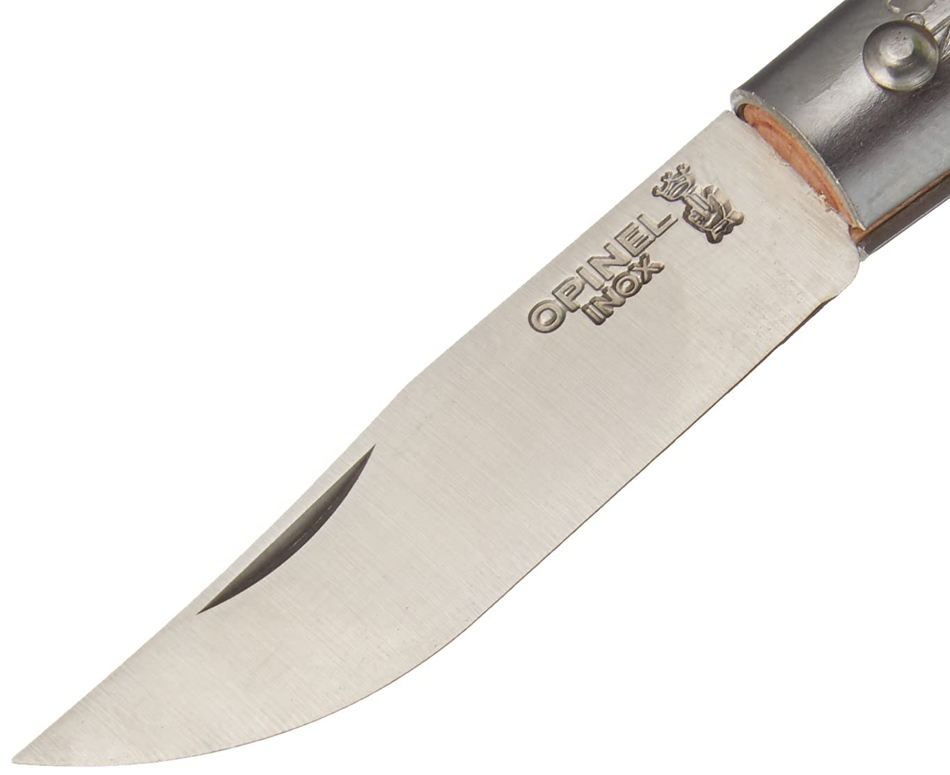 Opinel Stainless Steel INOX Folding Knife, Beechwood Handles, Smaller Sizes No.02 to No.05, Made in France (No.03)