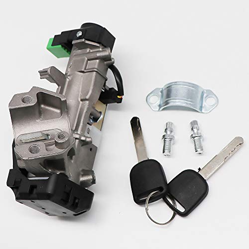 KIPA Ignition Switch Cylinder Lock Key Kit for Accord Odyssey 2003-2007 CR-V 2005-2006 Civic 48 2003-2005 Replace # 35100-SDA-A71 06350-SAA-G30 Auto Trans Durable
