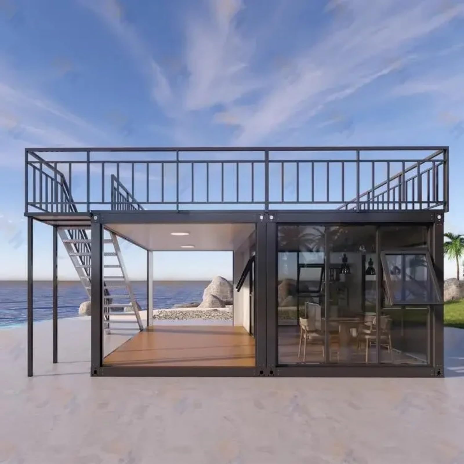 Wholesale contener House Container prefabricated Luxury Mobile Modular 20ft 40ft Container Modular Homes,Portable prefabricated Tiny Home to Live or Office in for Adults