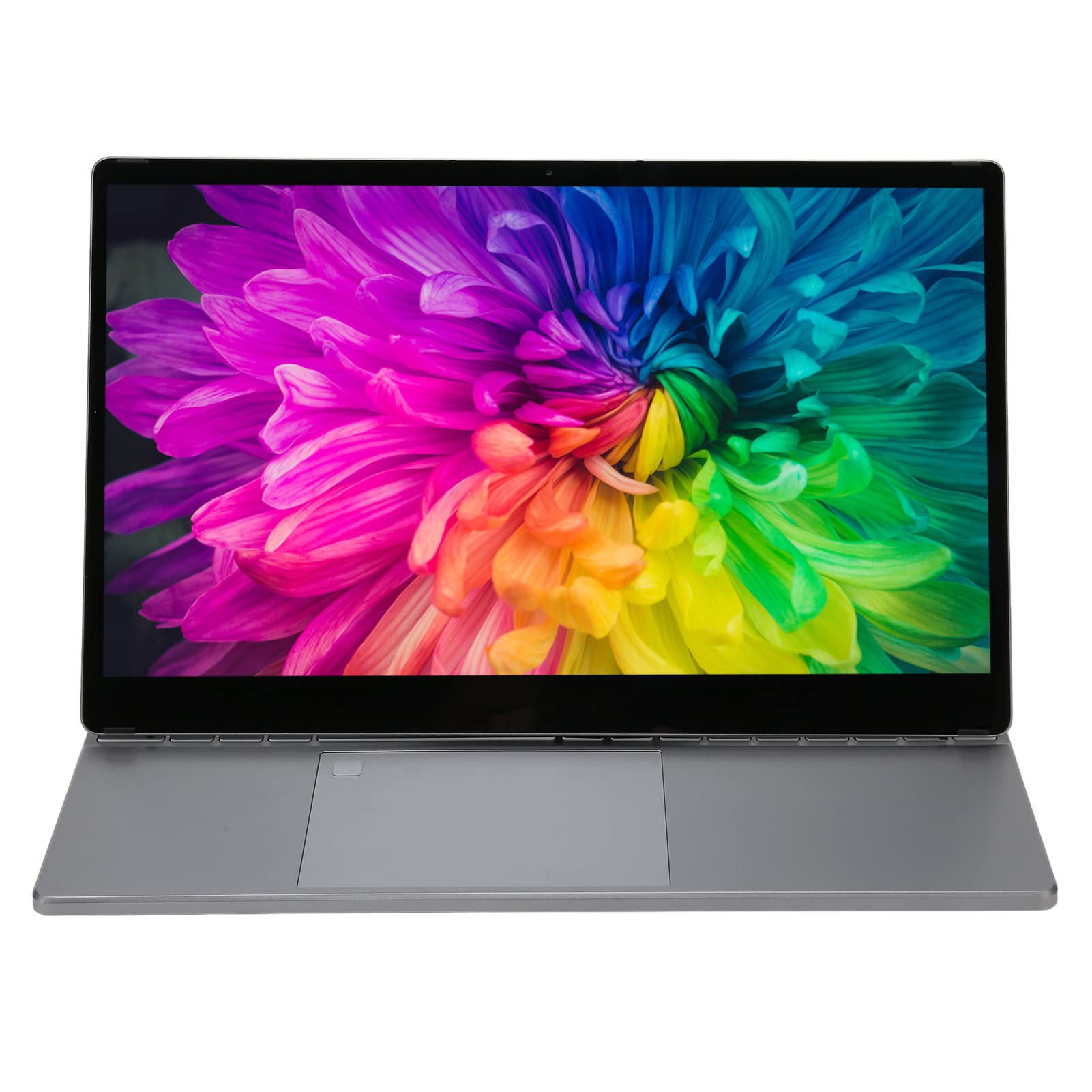 Jopwkuin Tablet Laptop, RGB Backlit Office Laptop 15.6in Touchscreen for Family (US Plug 512GB)